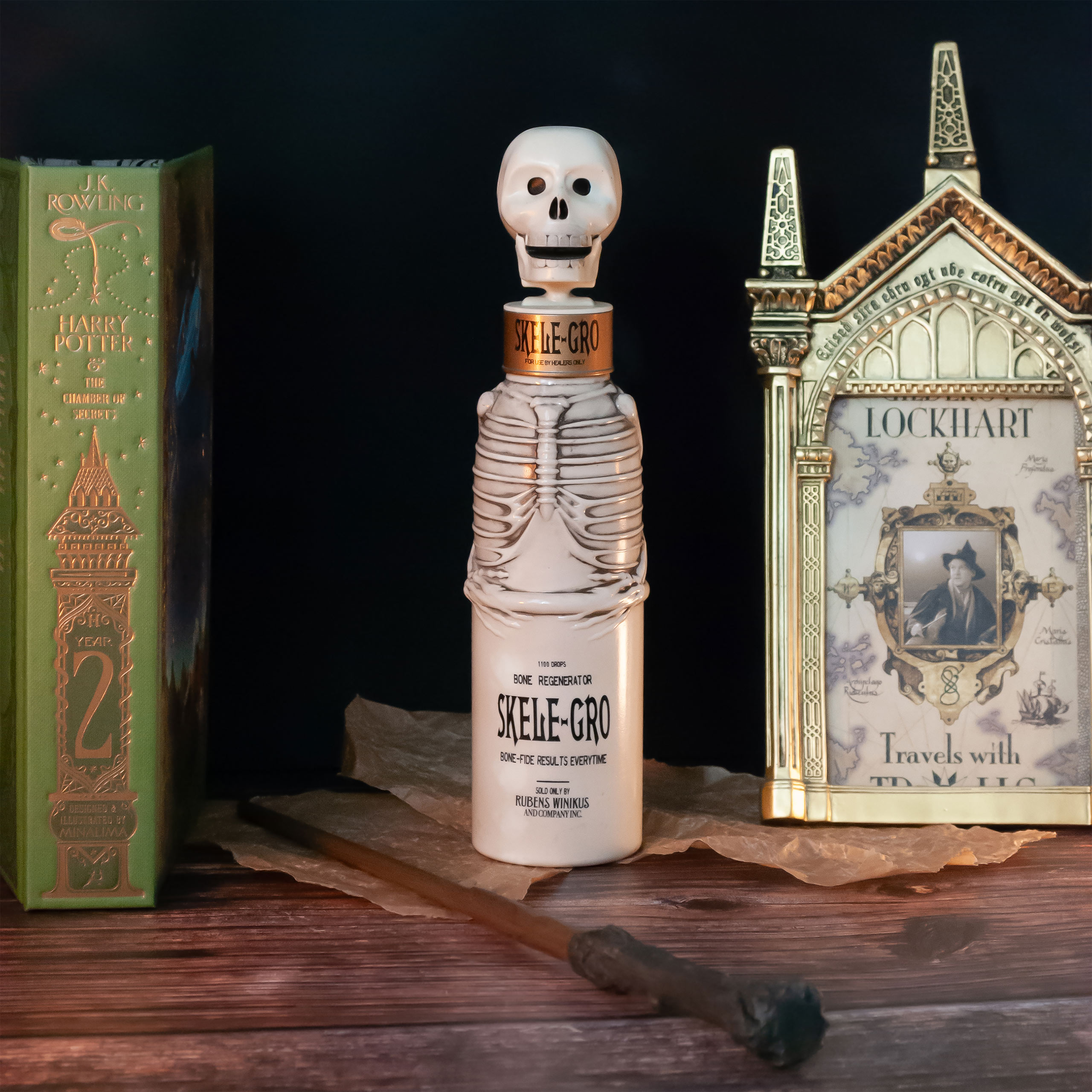 Harry Potter - Skele-Wachs Trinkflasche | Elbenwald