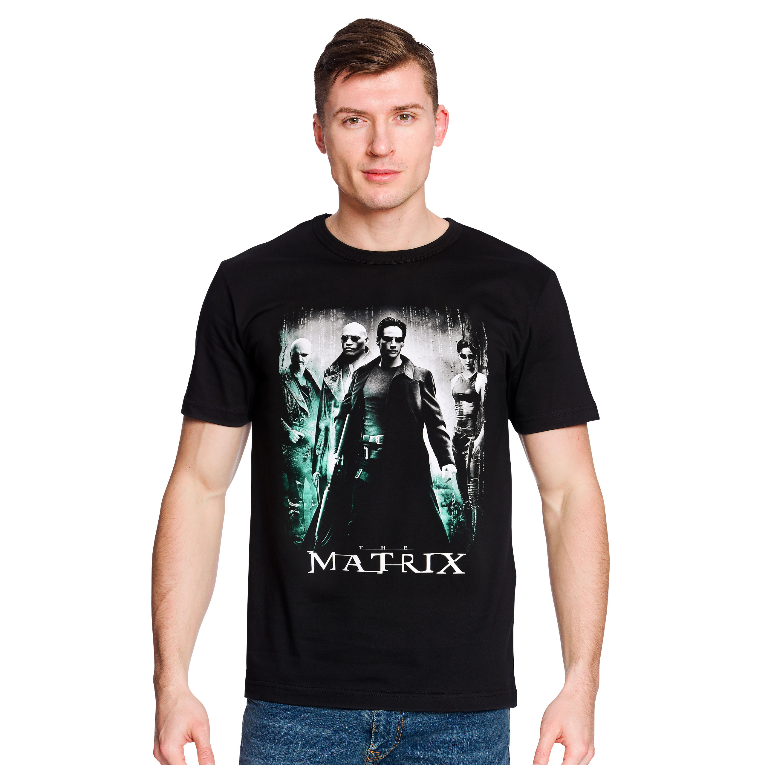 Matrix - Poster Art Redux T-Shirt schwarz | Elbenwald