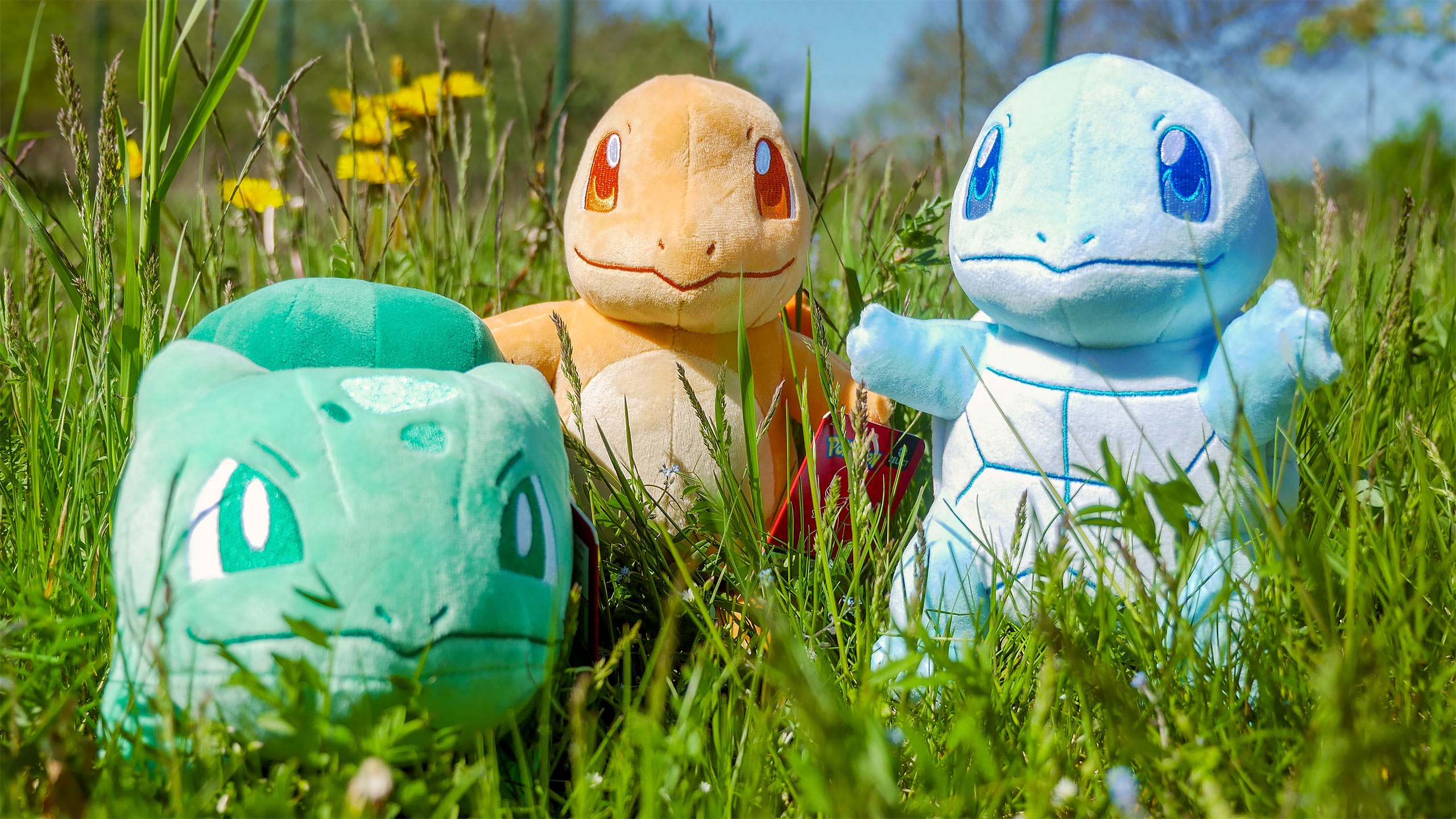 Pokemon - Bisasam Monochrom Plüsch Figur 16 cm | Elbenwald