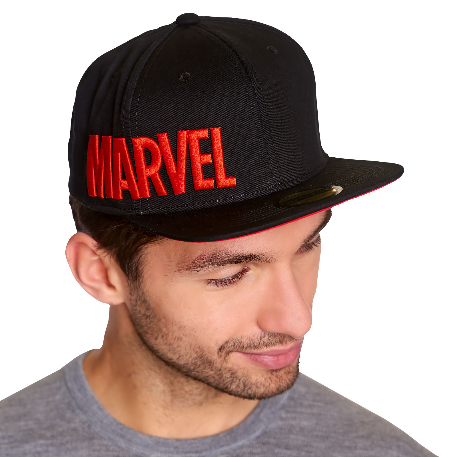 Marvel - Hero Icons Snapback Cap schwarz | Elbenwald