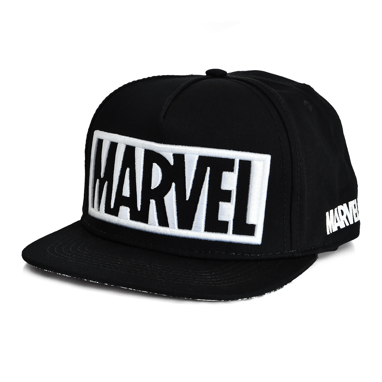 Marvel - Logo Snapback Cap schwarz | Elbenwald