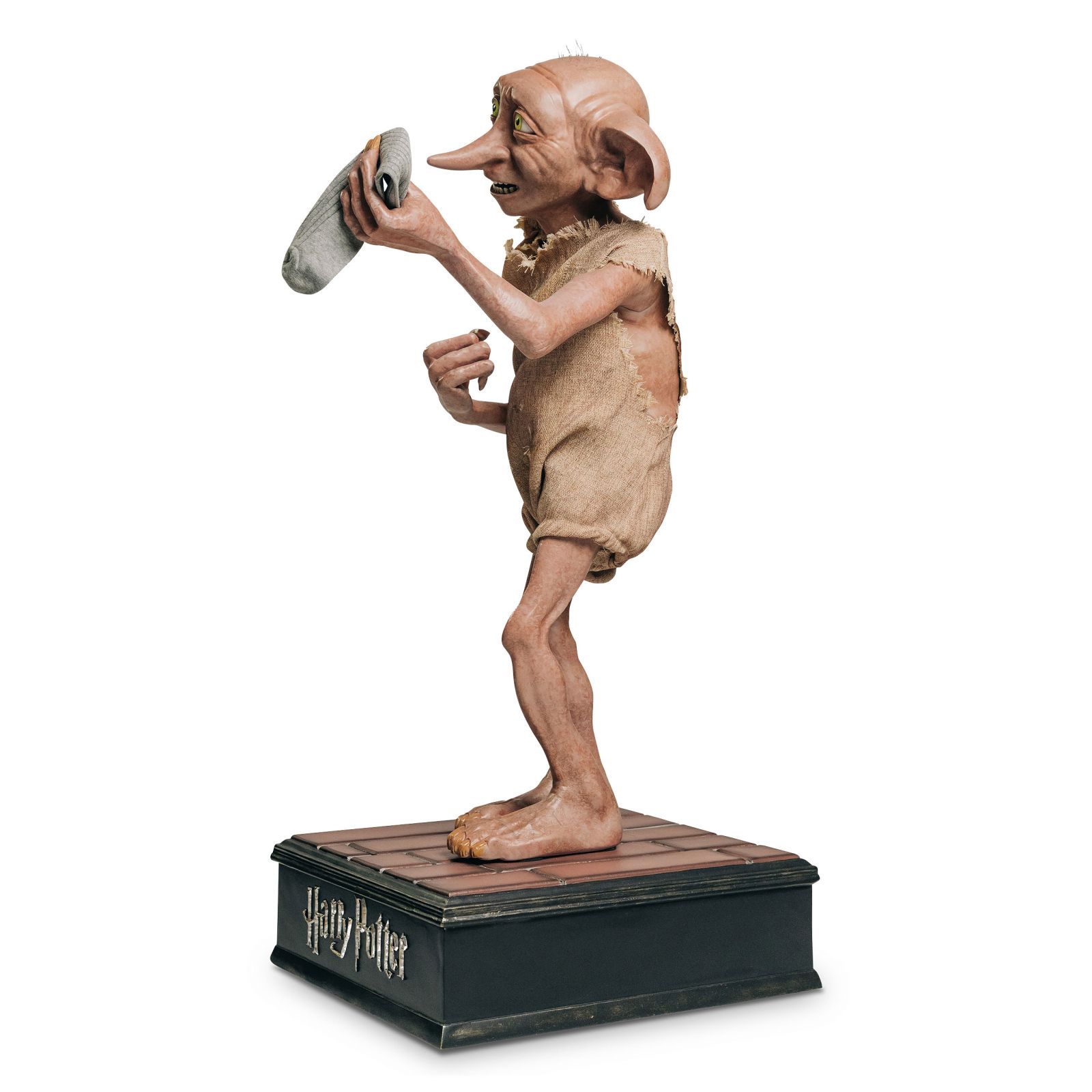 Dobby mit Socke Life-Size Statue Version 3 - Harry Potter#N#| Elbenwald